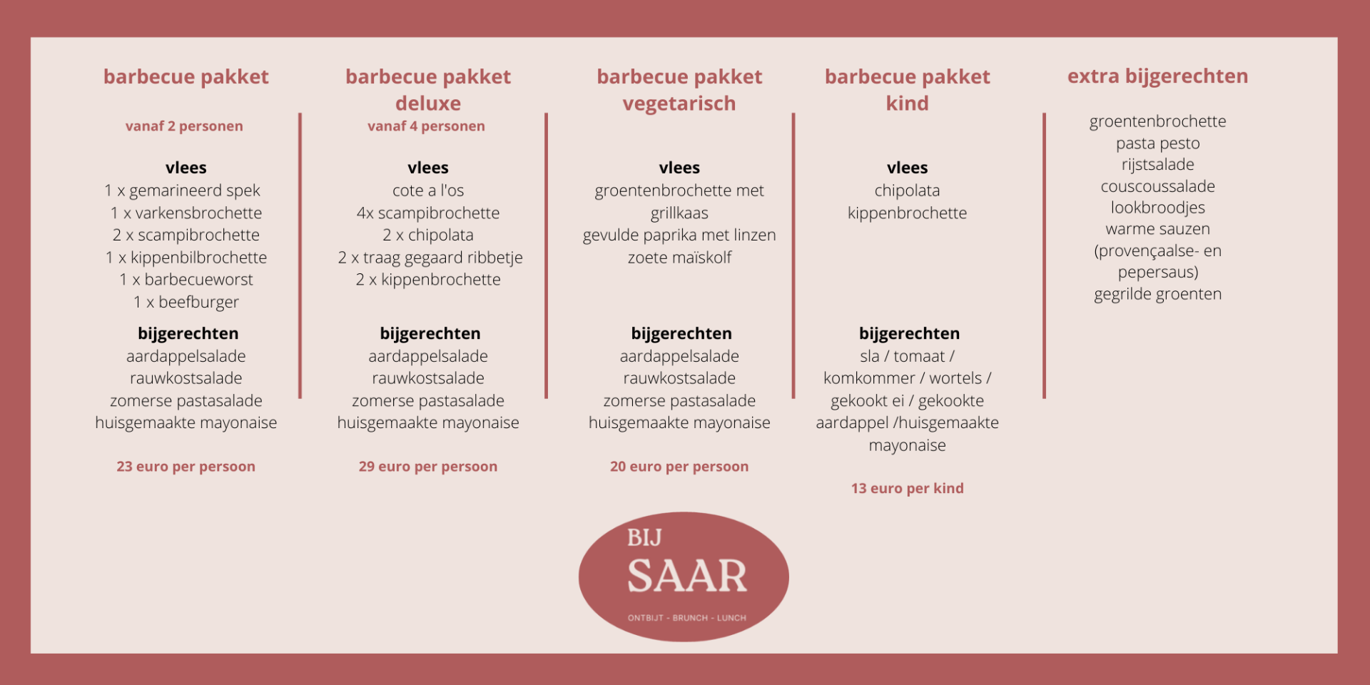 seizoenspakketten :: www.bij-saar.be